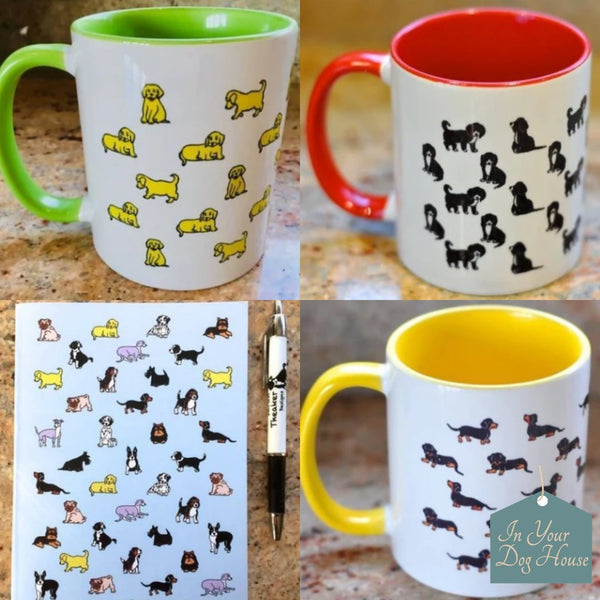 Sarah Theaker Mug Designs for Dog Lovers | In Your Dog House Gifts
